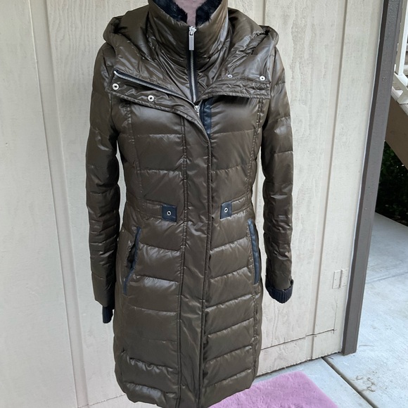 French Connection | Jackets & Coats | Vtg French Connection Green Puffy ...